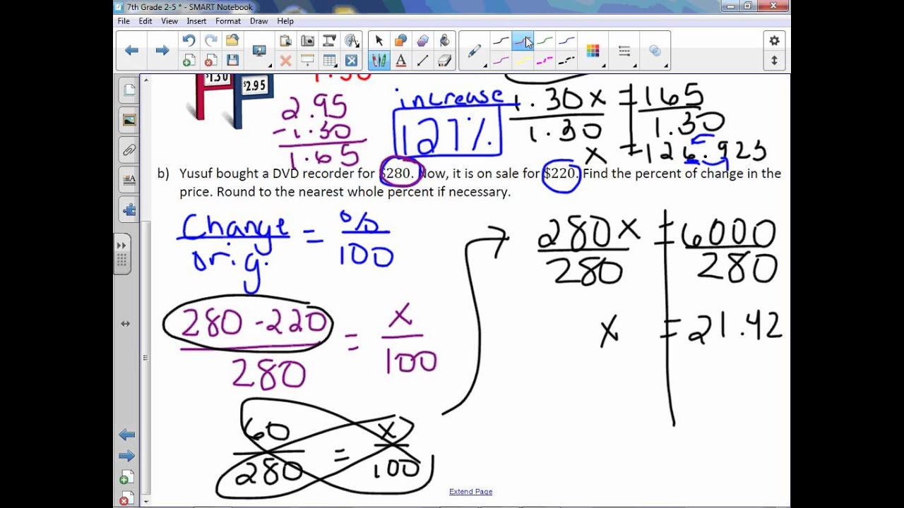 7th Grade 2 5 Percent Of Change YouTube 7th-grade-2-5-percent-of-change-youtube