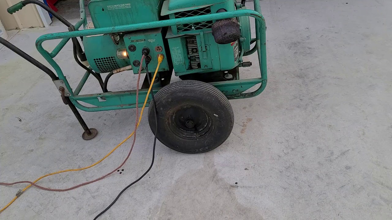 Onan cck contractors series 5 kw - YouTube