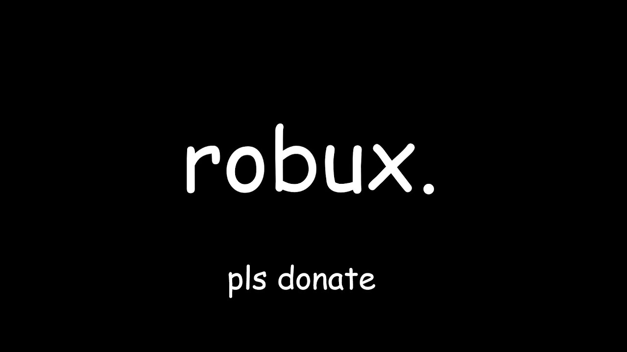 PLS DONATE FREE ROBUX LIVESTREAM *no viewers* - YouTube