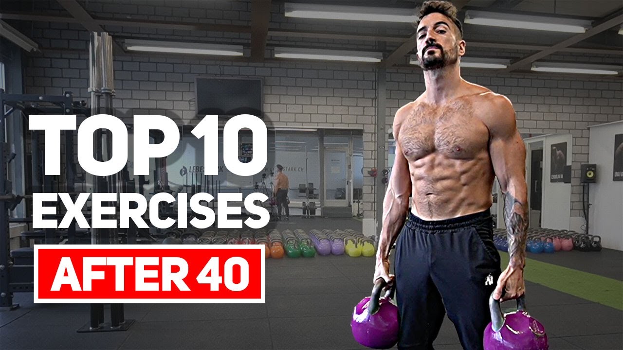 10 Essential Muscle Building Exercises For Men Over 40 - YouTube