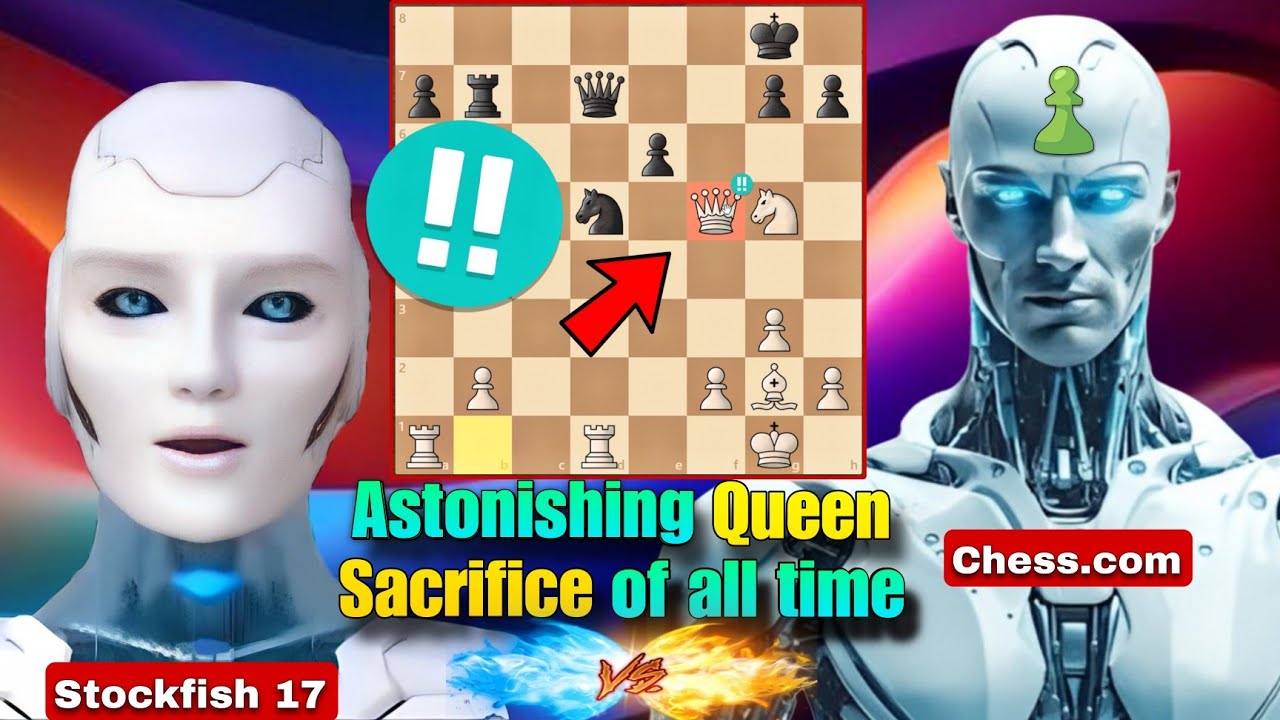 Stockfish Played A Secret Gambit and Sacrificed His Queen Against Chess ...