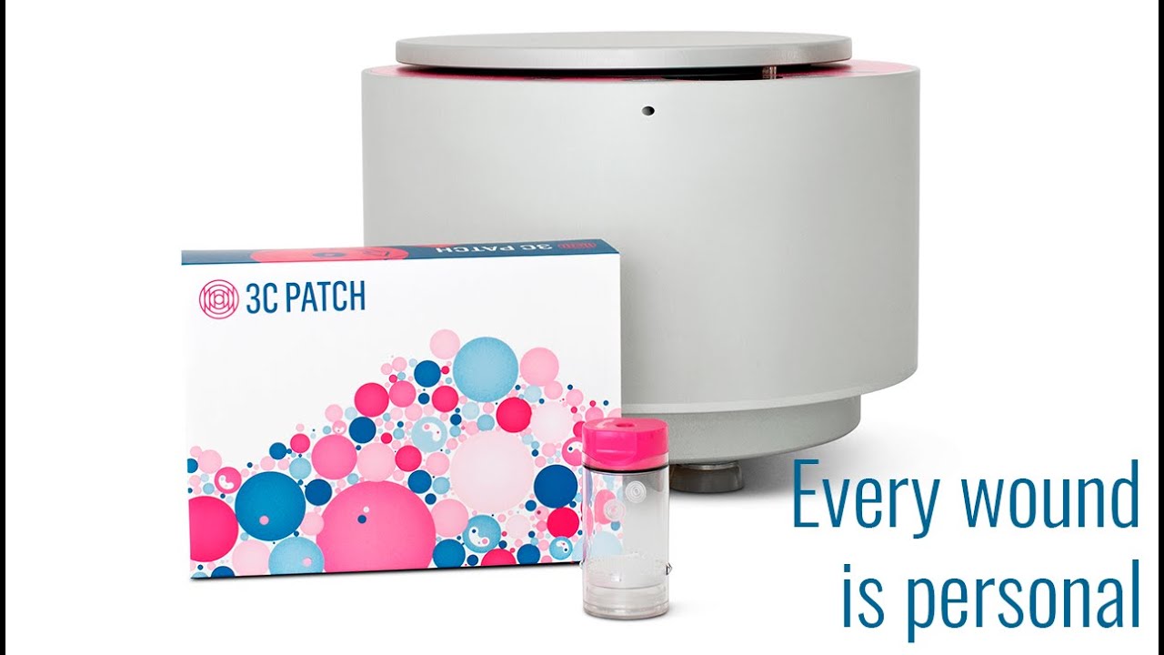 How to prepare and apply 3C Patch on chronic wounds - YouTube