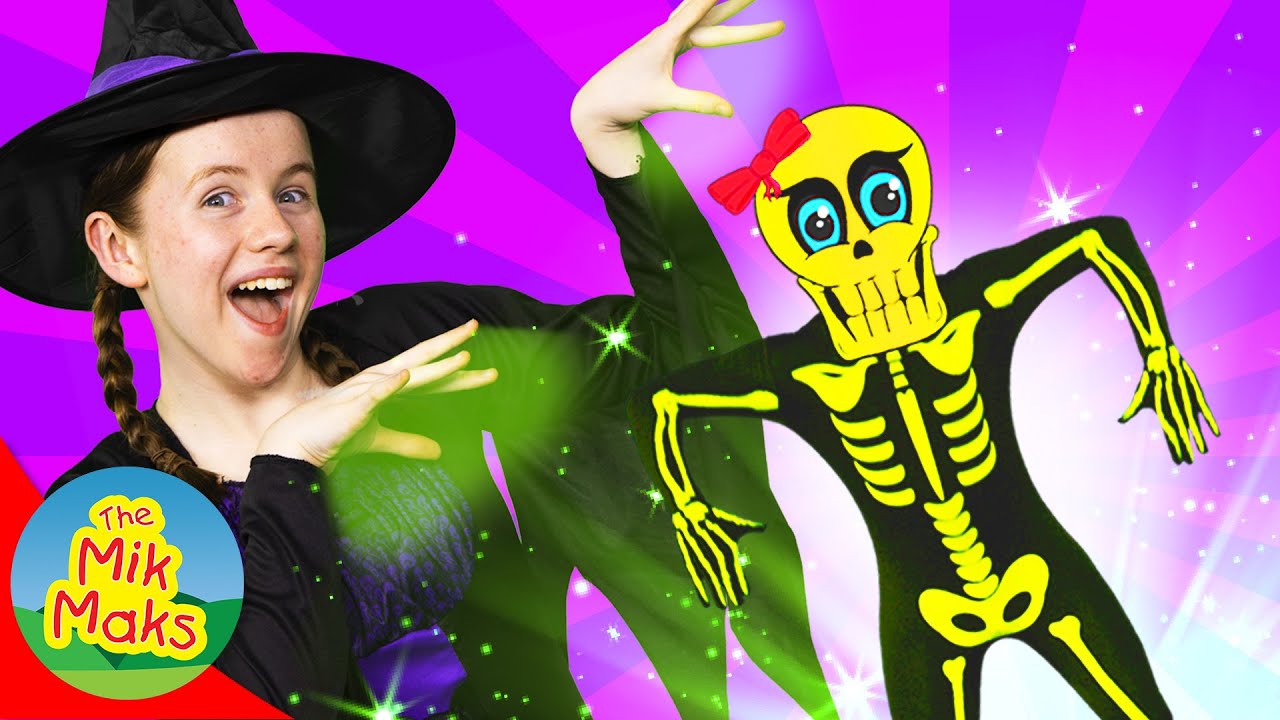 Silly Skeleton Shuffle | Halloween Songs | The Mik Maks - YouTube Music