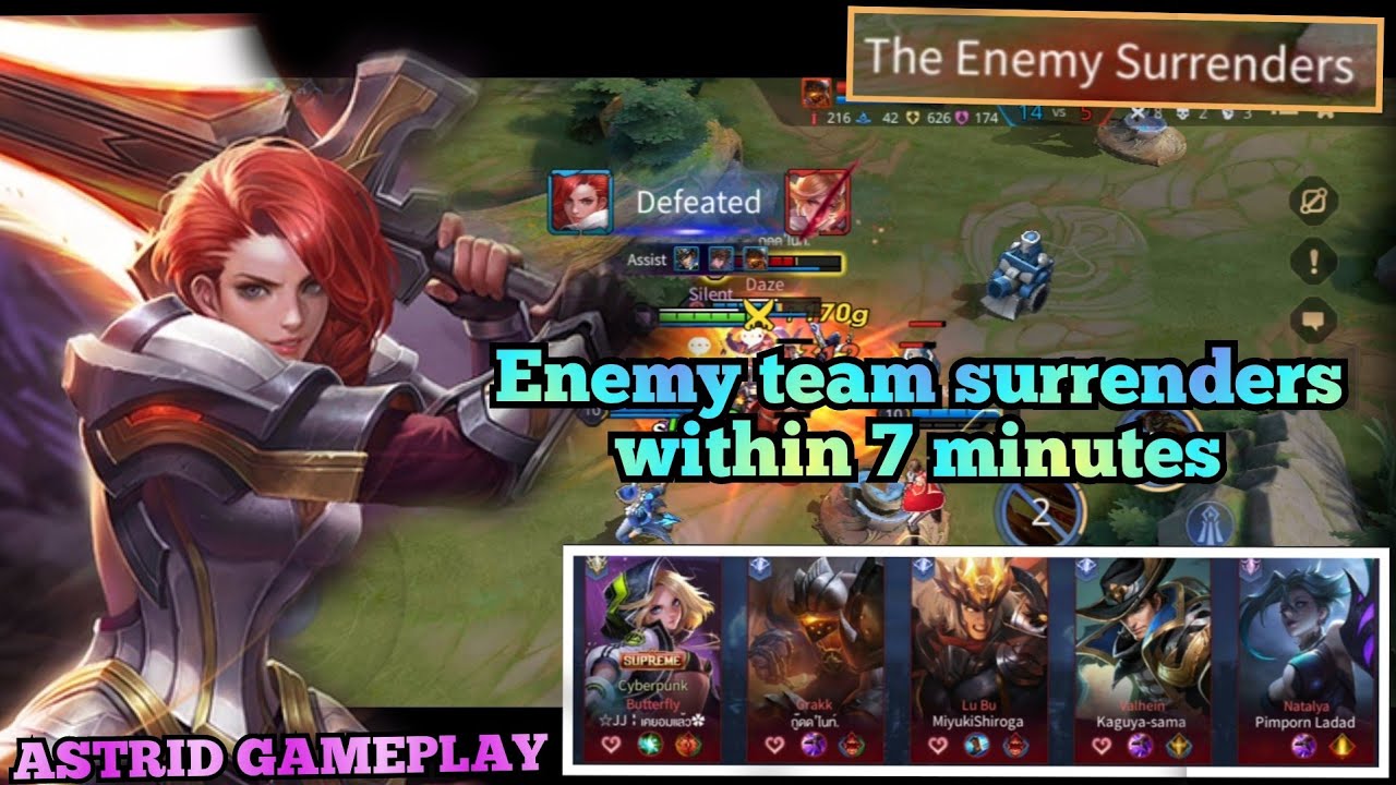 AoV : ASTRID GAMEPLAY | BEST BUILD | 펜타 스톰 - ARENA OF VALOR - YouTube