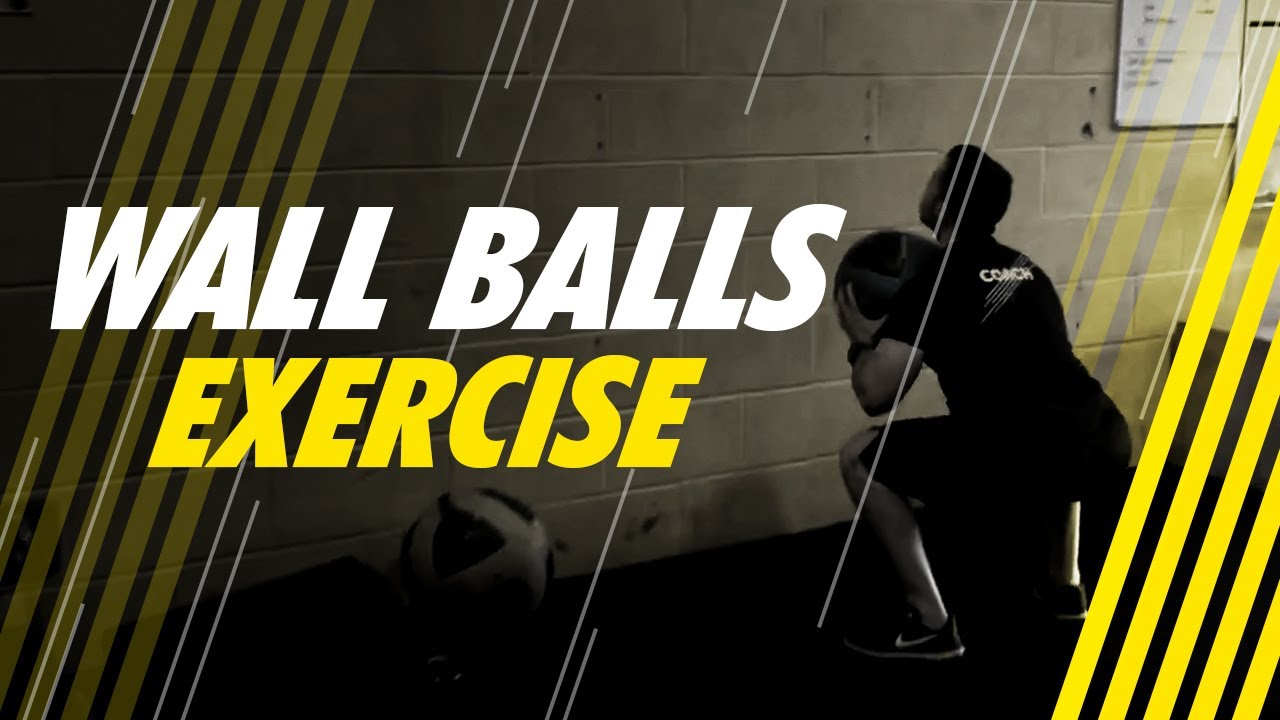 Wall Balls Exercise Demonstration - YouTube