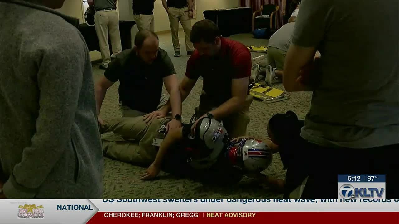 UT Health East Texas hosts 2nd annual sports medicine sideline training ...