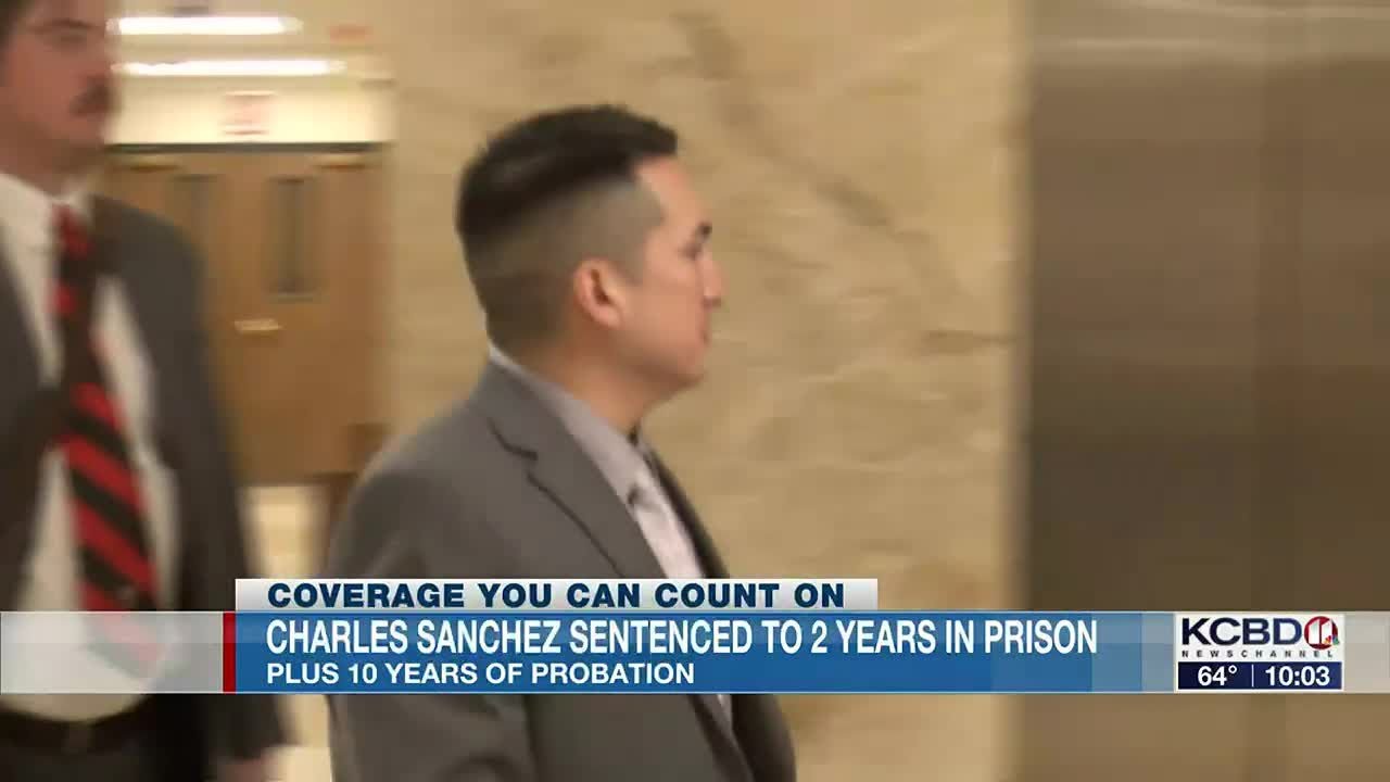 Charles Sanchez sentenced to 2 years in prison - YouTube