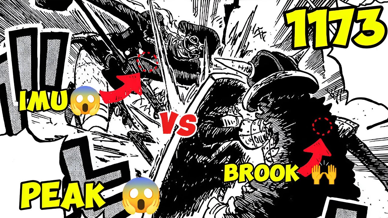 Imu Vs Brook 😱 | One Piece Chapter 1173 In Hindi..| KRISHNA SENSEI ...