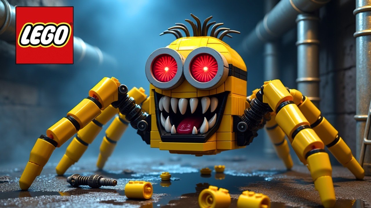 LEGO Minions.exe 2 : The Spider Mutation Massacre! | Sad Story of ...