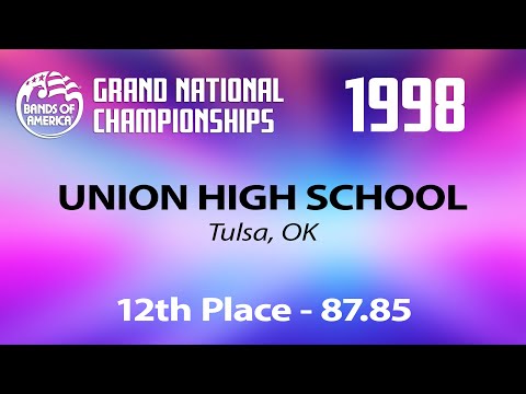 Union High School Marching Band 1998 - YouTube