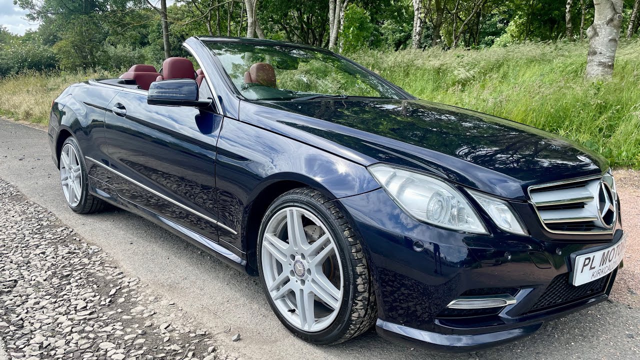 MERCEDES-BENZ E CLASS E200 BlueEFFICIENCY Sport 2dr Tip Auto Blue ...