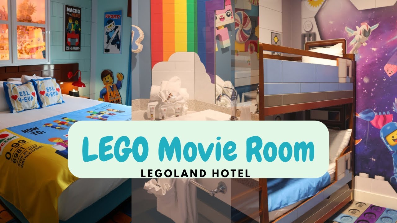 LEGO Movie Room Tour • LEGOLAND Hotel Florida 🫶🏻🩵 - YouTube