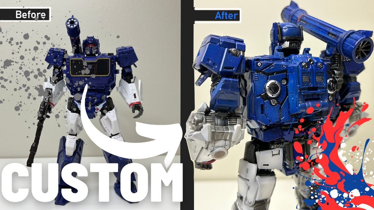 Soundwave | Studio Series 83 | Transformers Repaint Tutorial [Full ...