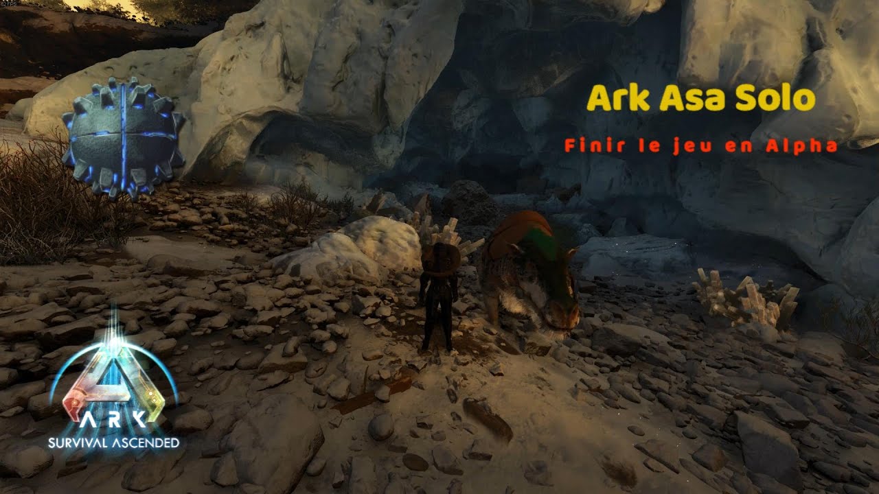les Artefacts partie 3 (ice cave) Ark island ASA en solo - YouTube