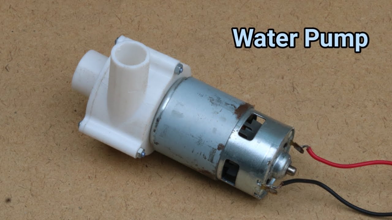 Making Powerful Water Pump - Using 775 Motor - YouTube