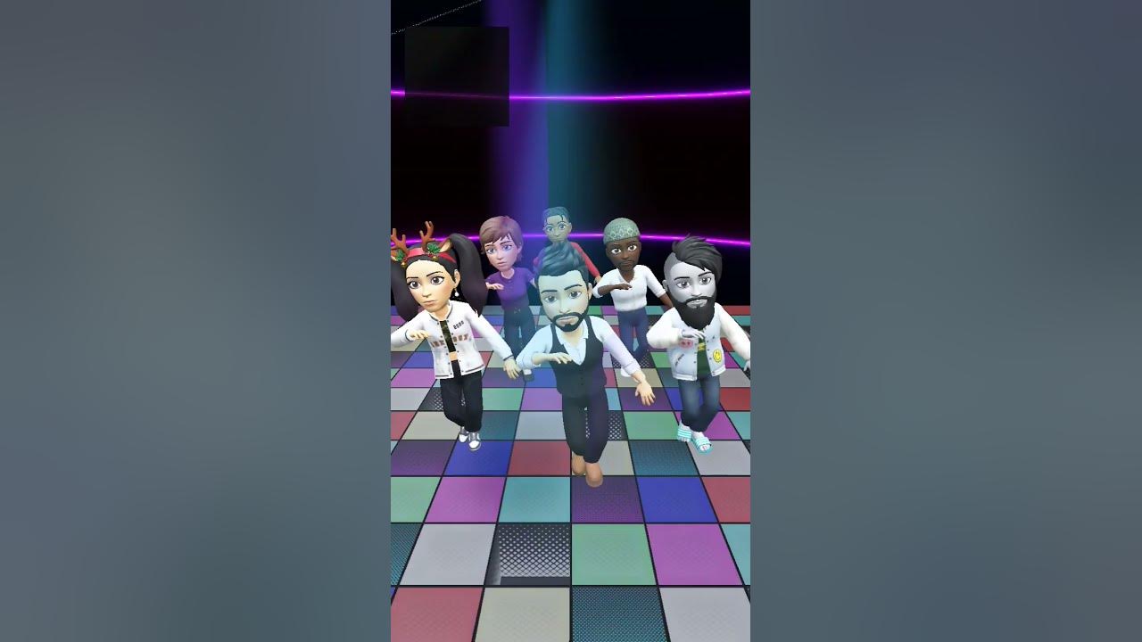 Bitmoji group dance #snapchat - YouTube