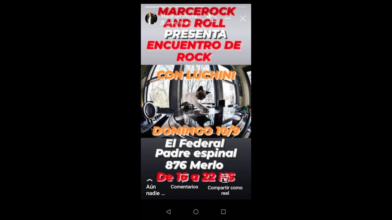 NUEVO ROCK promo para fiesta de rock en merlo p. espinal876 DOMINGO 8 ...