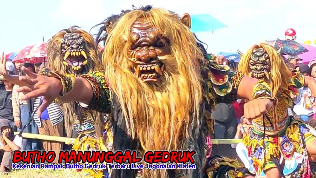 RAMPAK BUTO GEDRUK TERBARU 2024‼️BUTO MANUNGGAL GEDRUK FT SANGGAR MUDHO ...