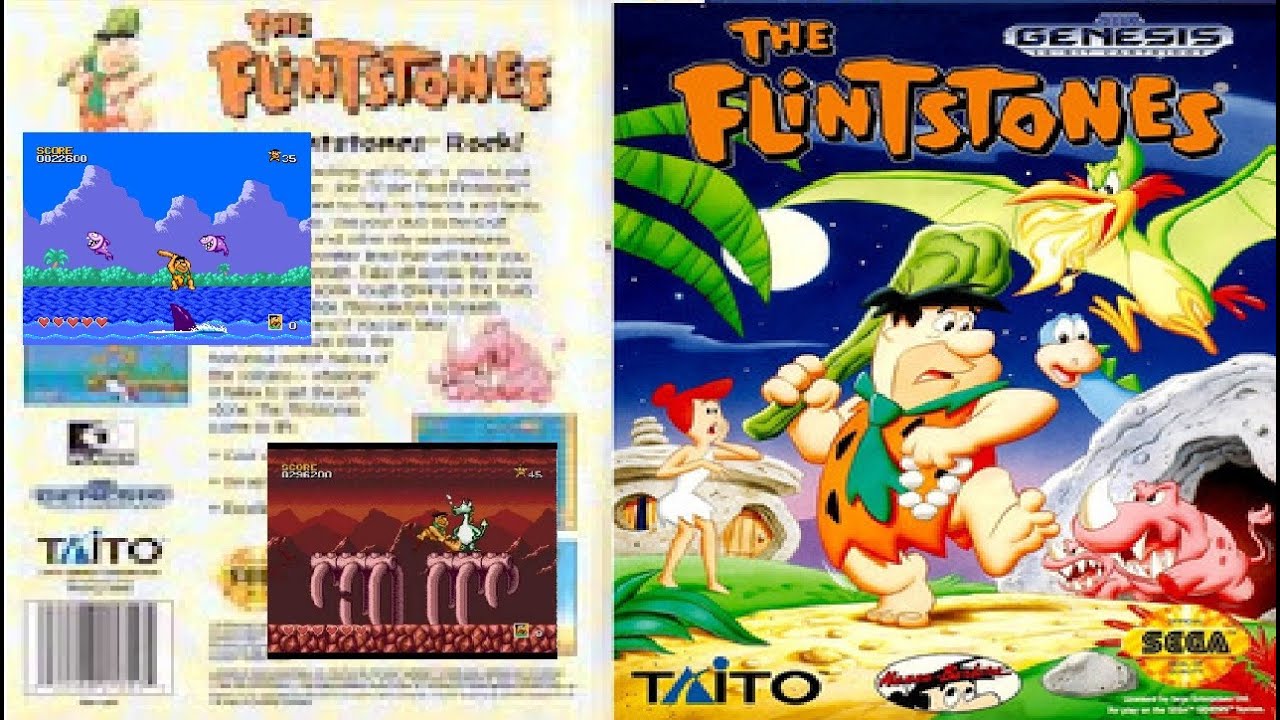 Flinstones Mega Drive Completo Long Play - YouTube