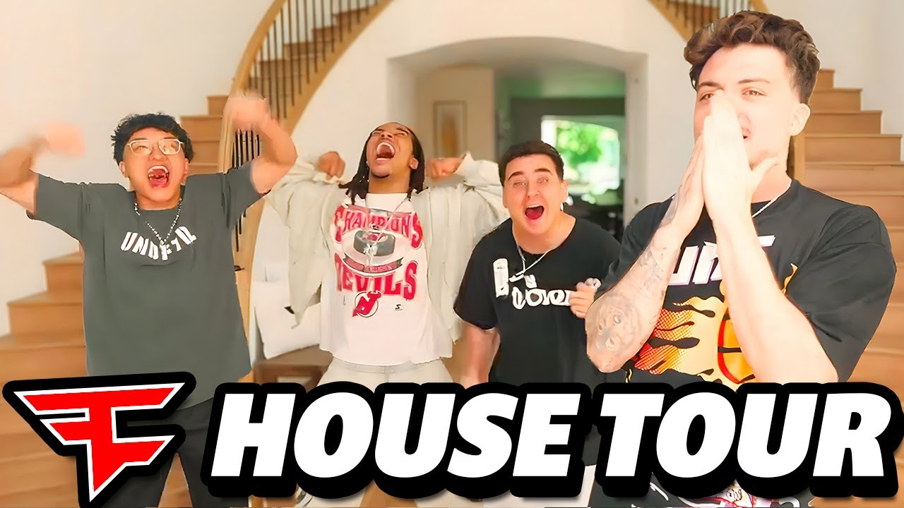 FaZe Clan Subathon House Tour! - YouTube