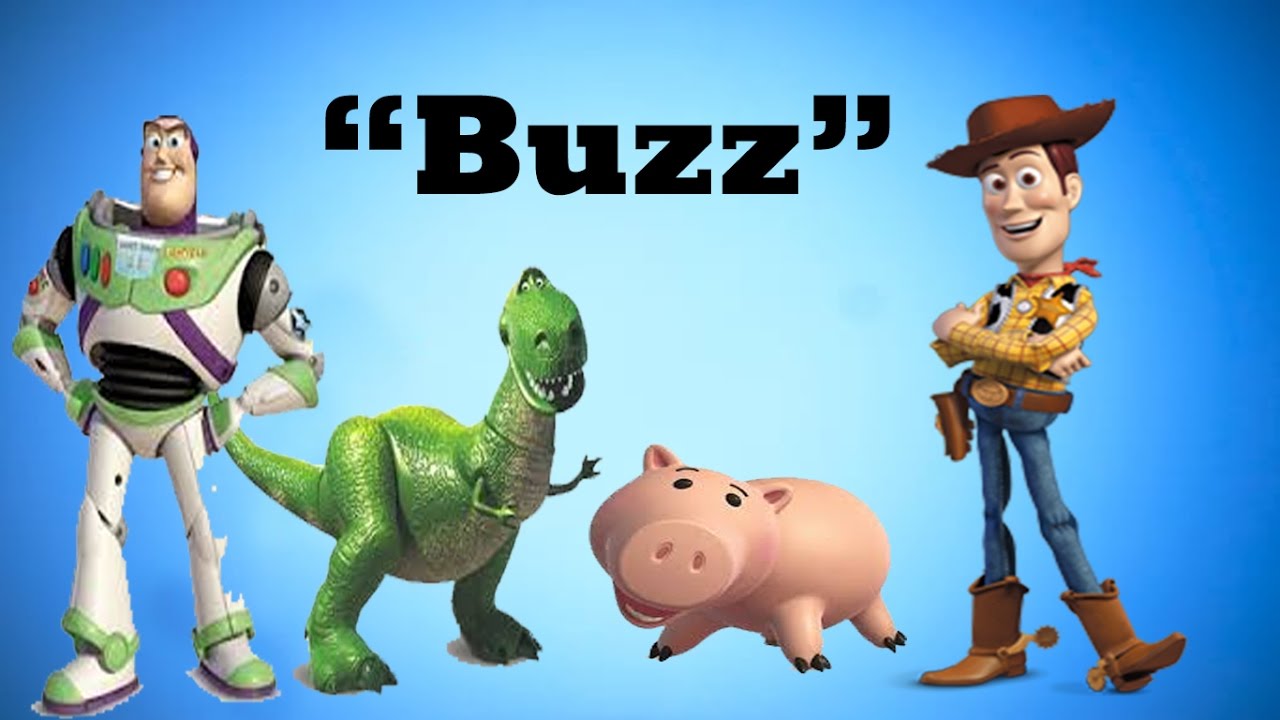 Toy Story Full Film But Only The Word "Buzz" and "Lightyear" - YouTube