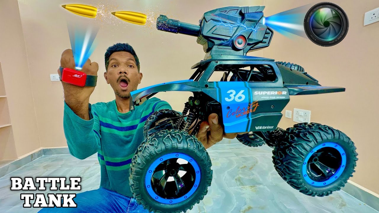 RC Infrared Battle Tank Modified Unboxing & Testing - Chatpat toy tv ...