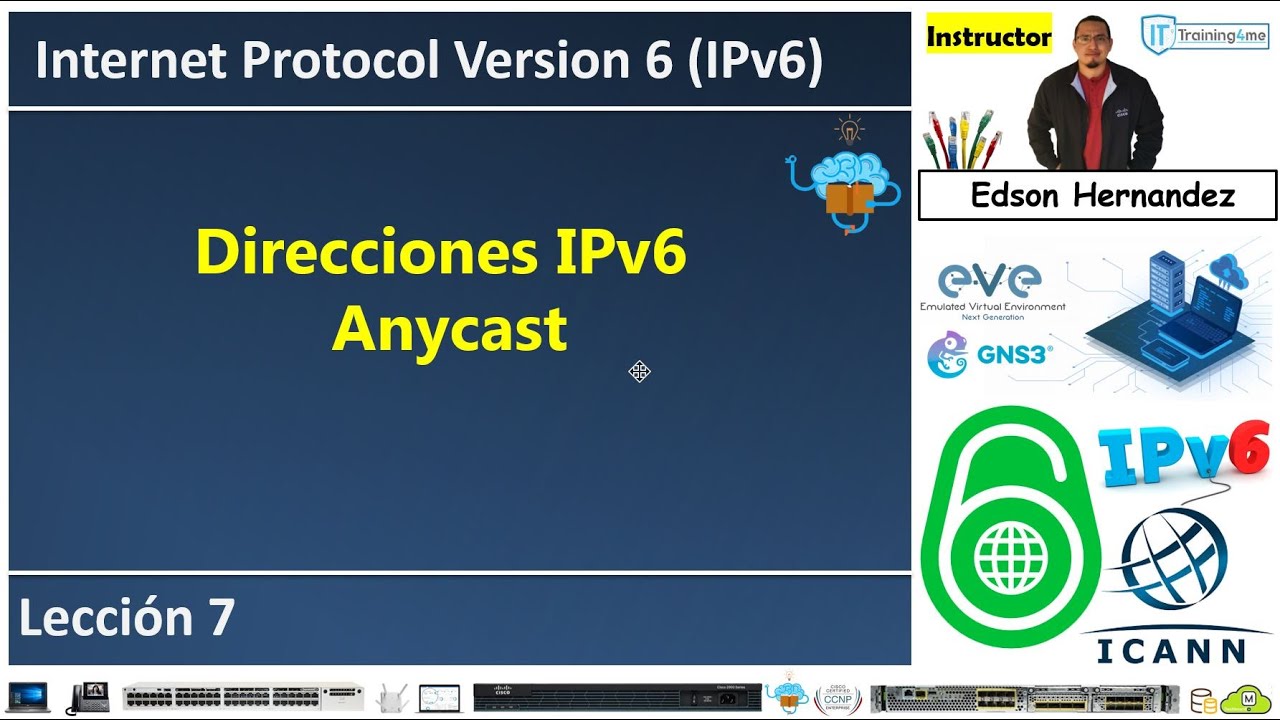 07 Direcciones IPv6 Anycast - YouTube