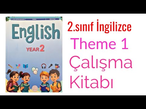2.sınıf İngilizce ÇALIŞMA KİTABI Theme 1 (ders 1) School Life (yeni müfredat)
