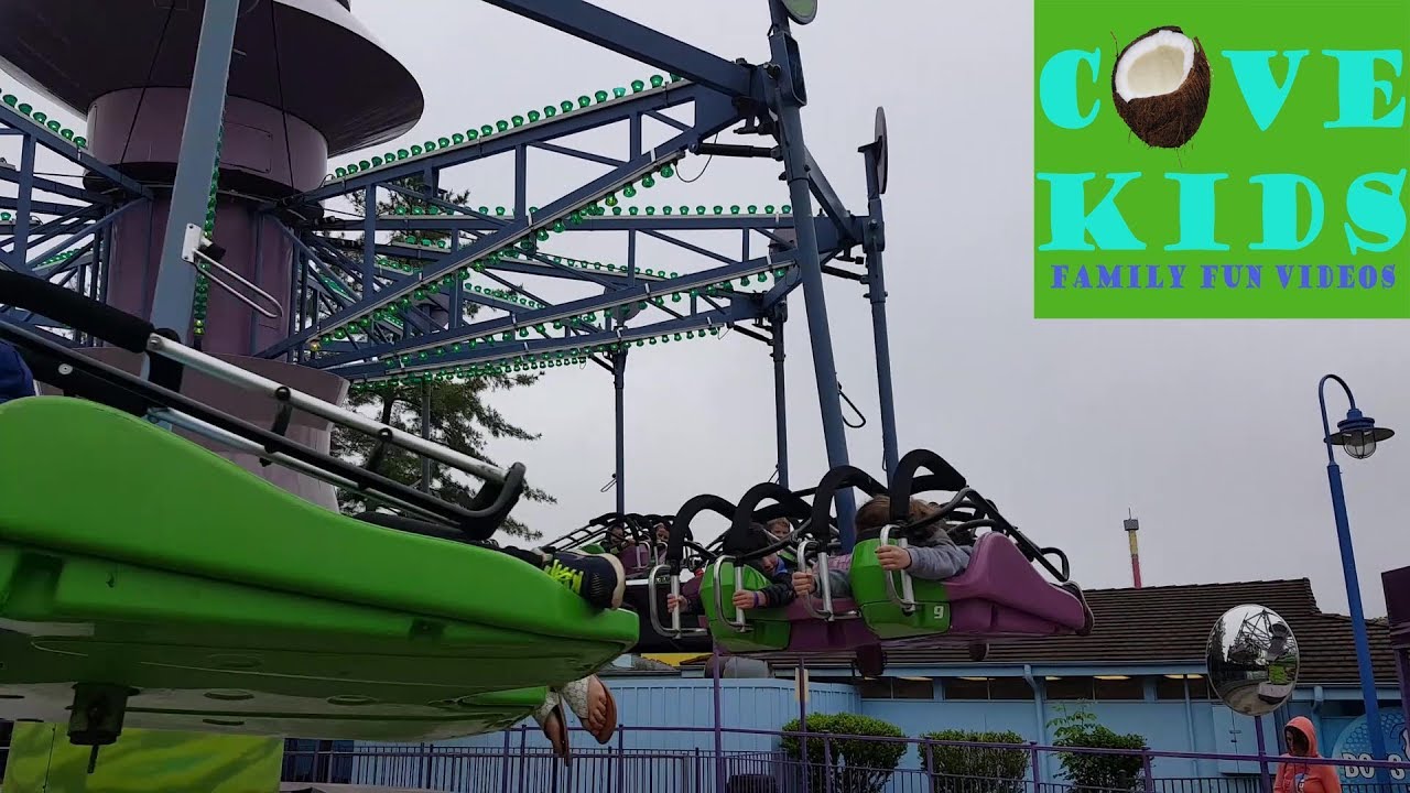 Riding the Linus Launcher at Kings Island! - YouTube