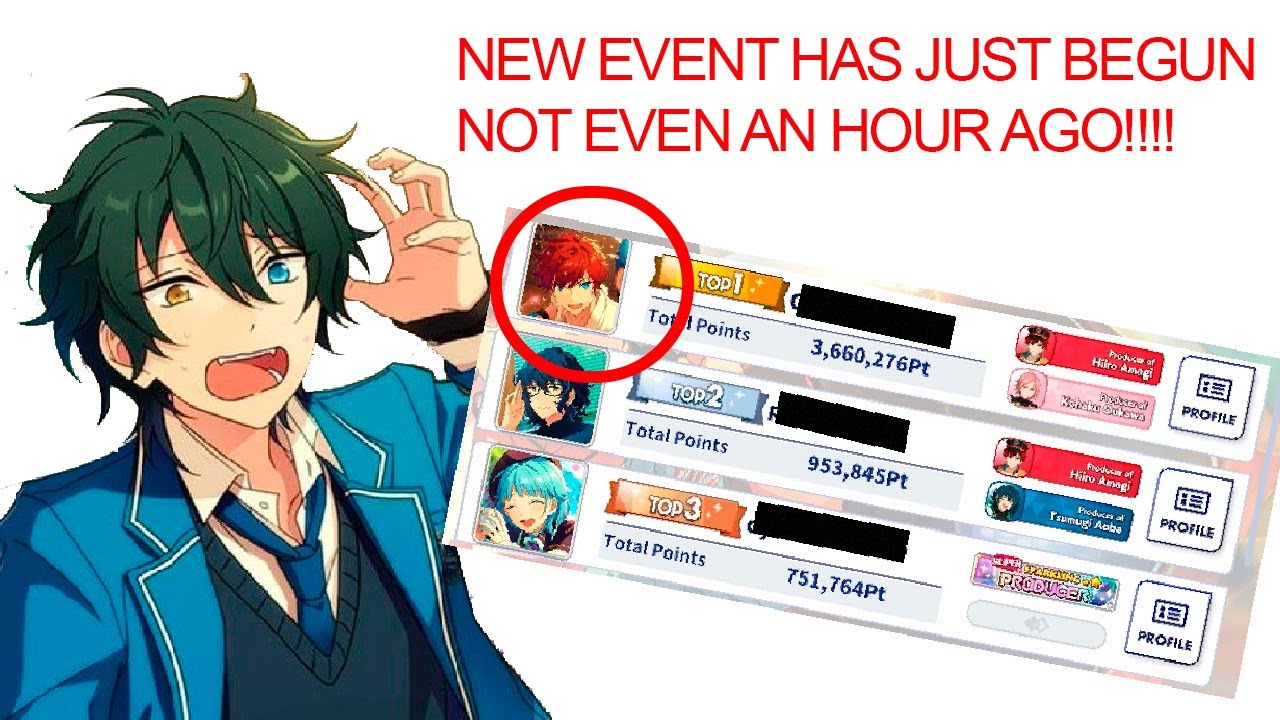 Ensemble Stars!! Leaderboard is honestly SCARY - YouTube