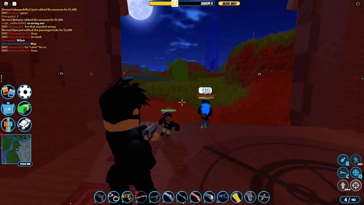 Quickly Dealing With Criminals At Tomb | Roblox Jailbreak - YouTube