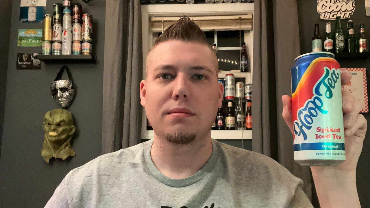 Hoop Tea Spiked Hard Tea Review! - YouTube