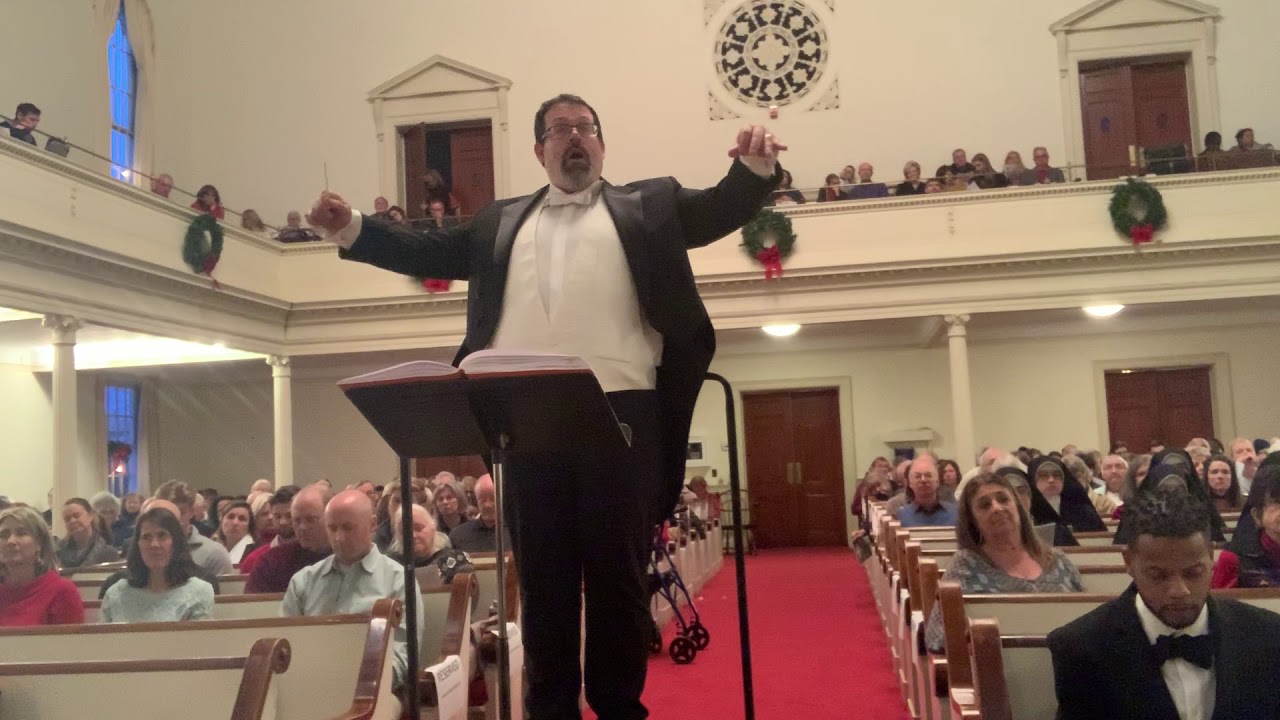 Jason Thoms conducts Messiah Part 3 - YouTube