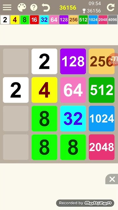 4096 TILE!!! 2048 GAMEPLAY!!! - YouTube