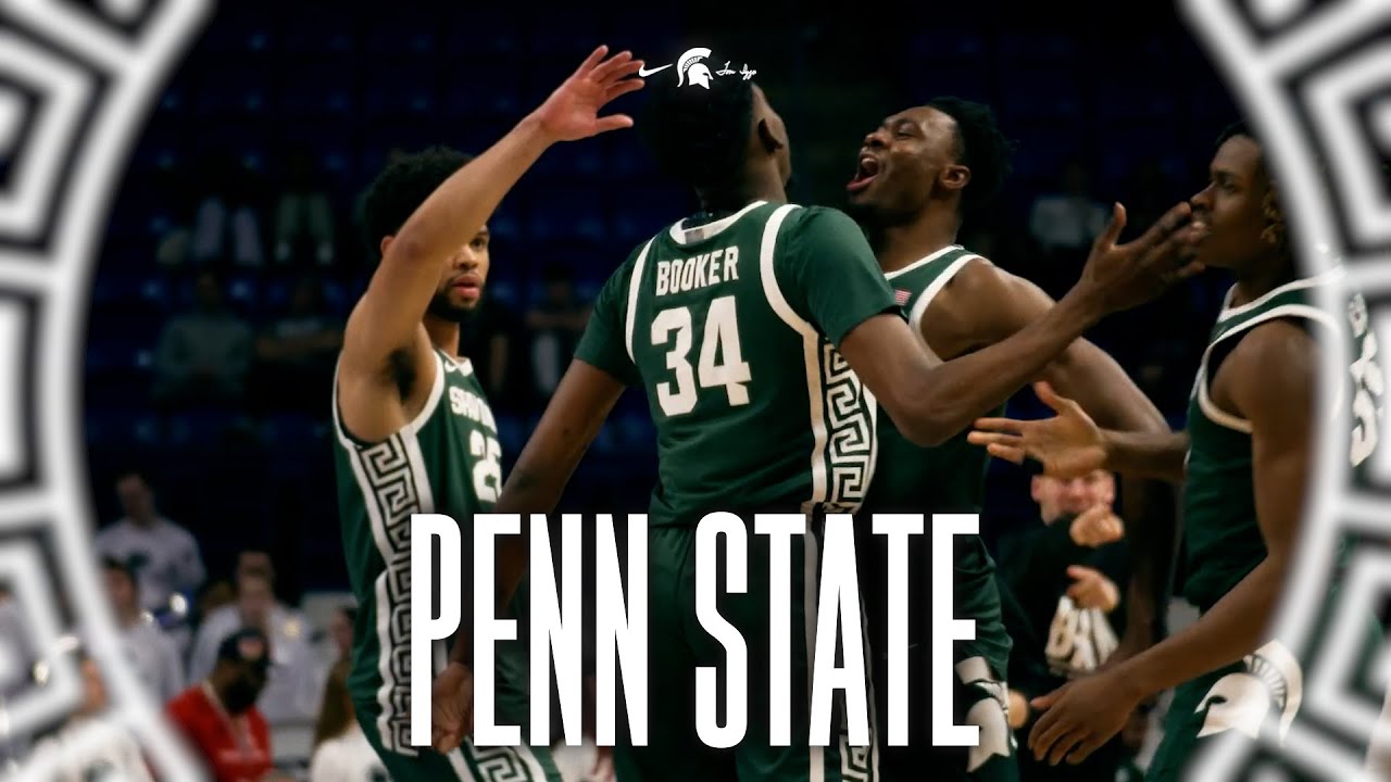Michigan State Men's Basketball vs Penn State | Cinematic Highlight ...