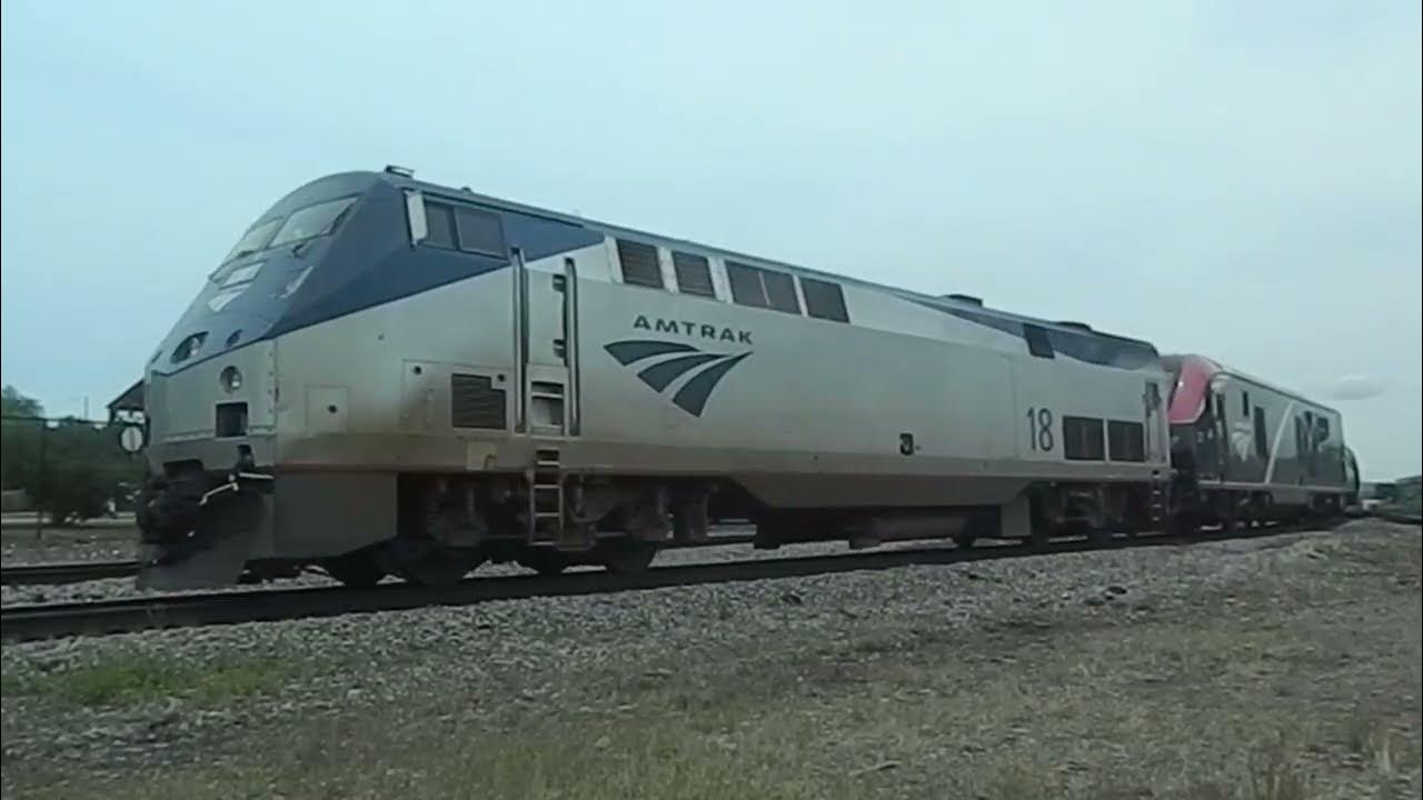 Amtrak 18 Leads Amtrak 19 - 5/09/2025 - YouTube
