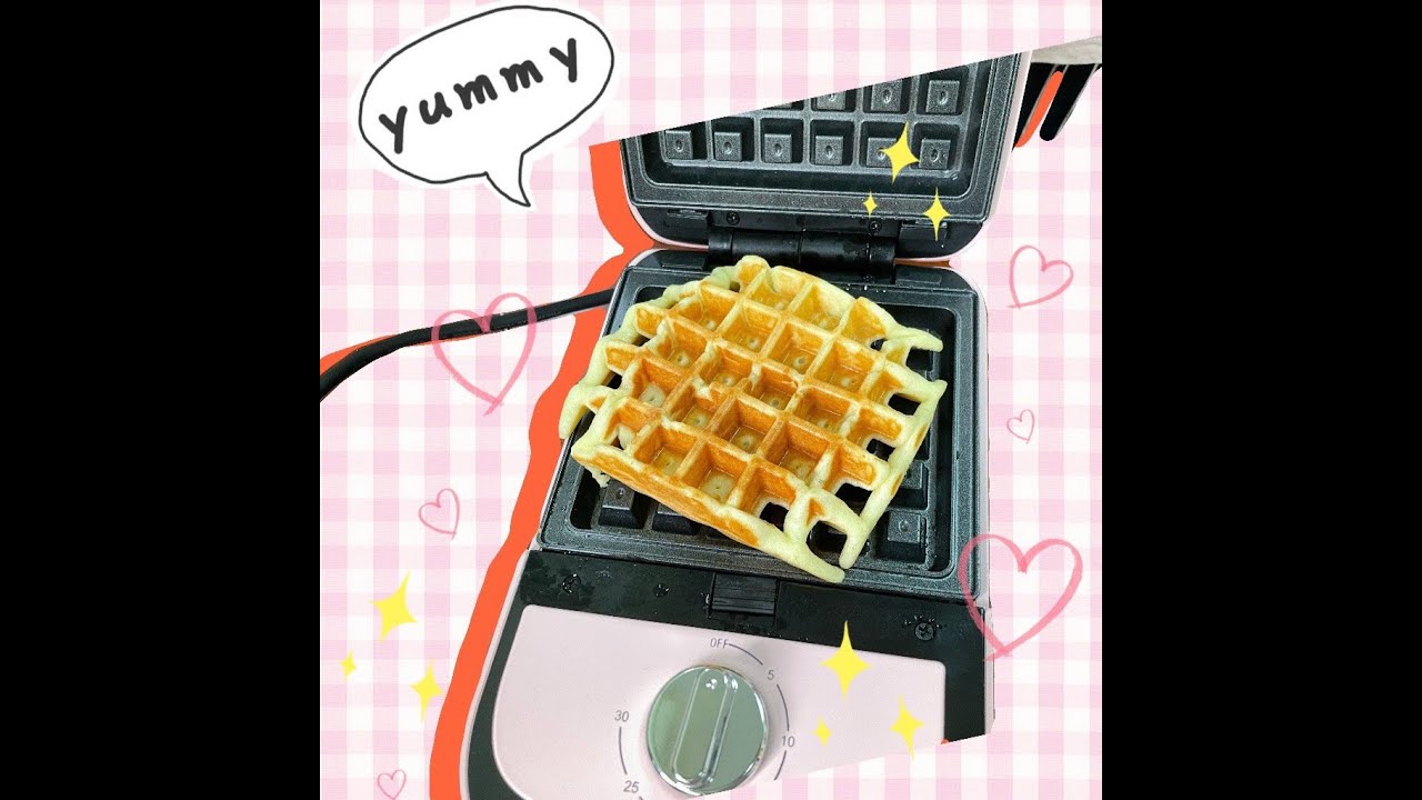 日本NICOH定時百變鬆餅機NS-301P 開箱影片 - YouTube