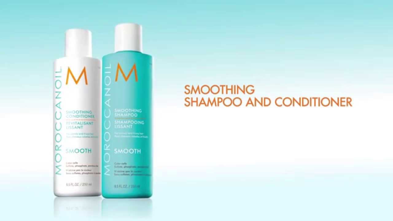Moroccanoil Smoothing Shampoo & Conditioner - YouTube