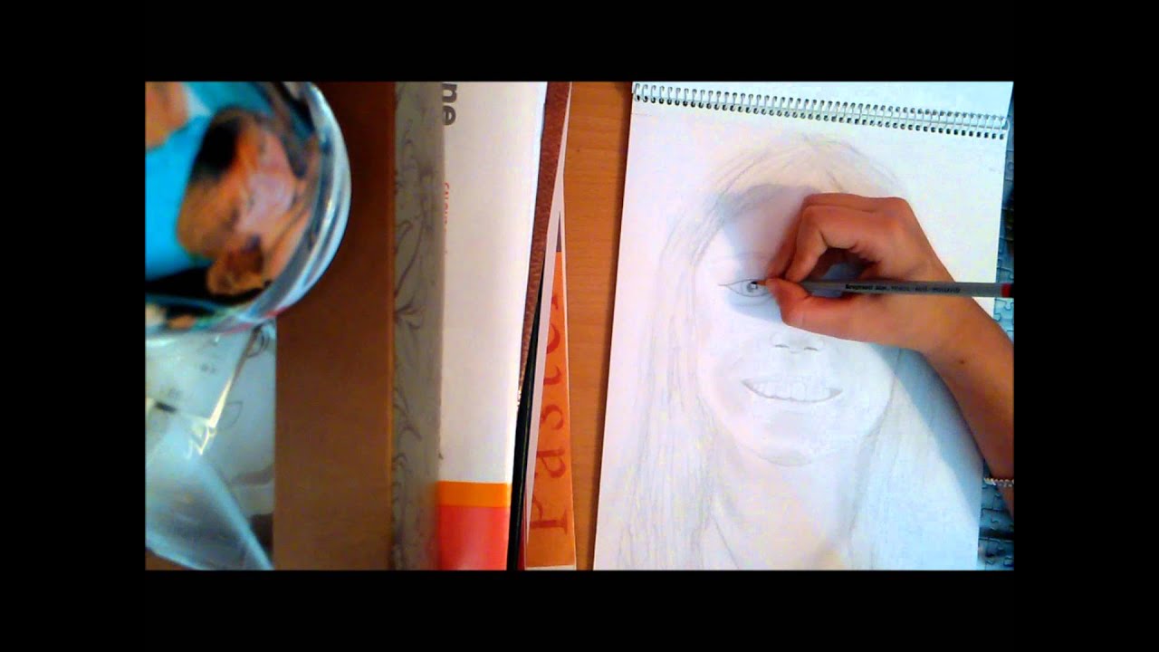 The making of: Drawing Clara Read from Matilda - YouTube