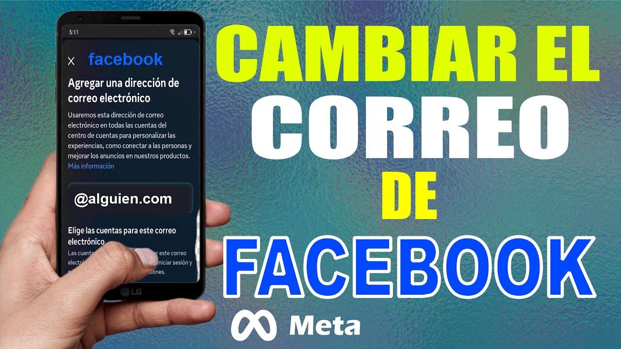 Como cambiar o actualizar el correo electrónico en mi cuenta de ...