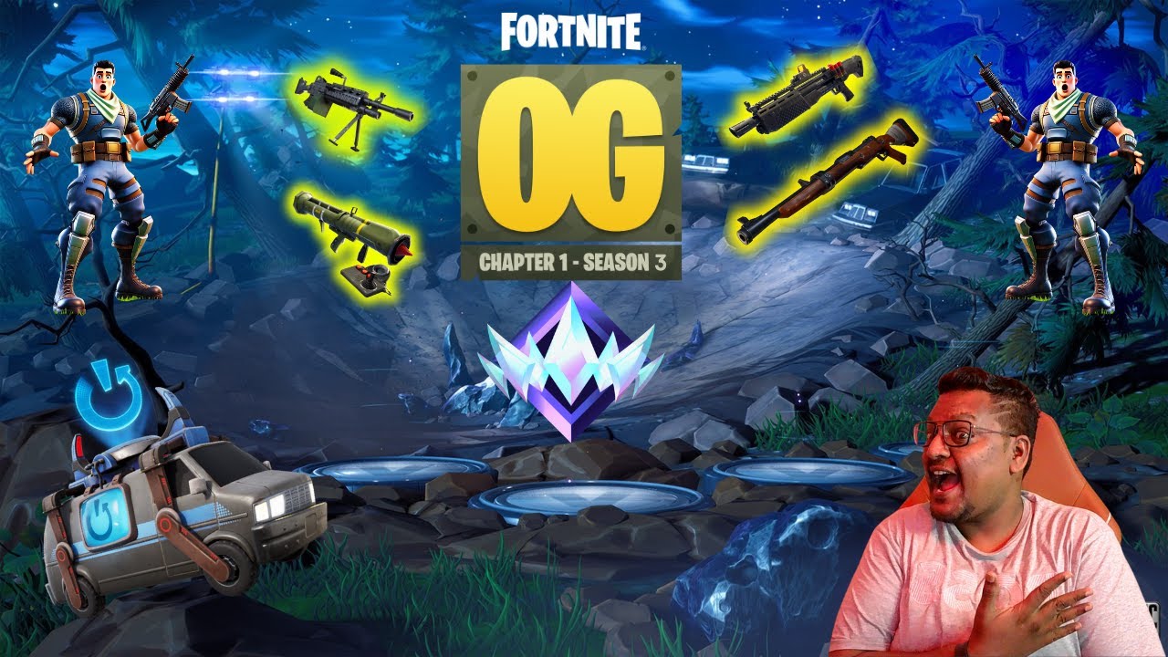 🔴Fortnite OG Season 3 New Update – Meteor Showers & New Skins! - YouTube