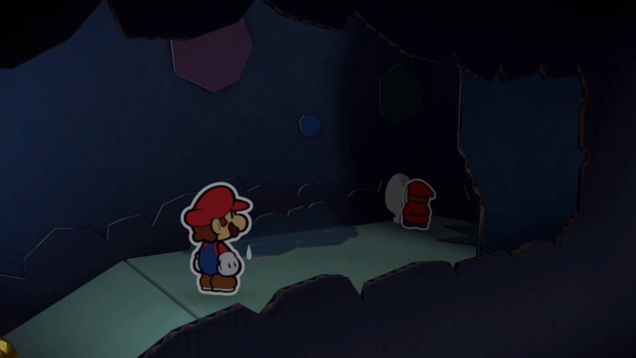 Paper Mario: Color Splash - Creepy Slurp Guy Encounter (Shunned Guy ...