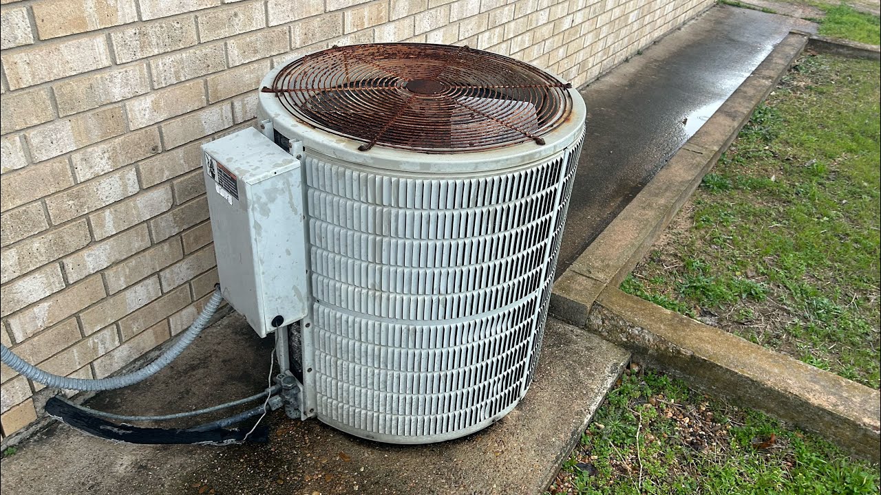 1984 Carrier Round One (38EN) Air Conditioner(not running) - YouTube