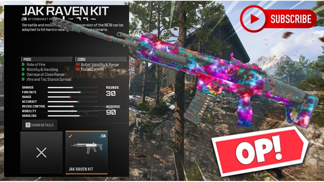 MCW META With JAK Raven Kit! OVERPOWERED! #mw3 - YouTube