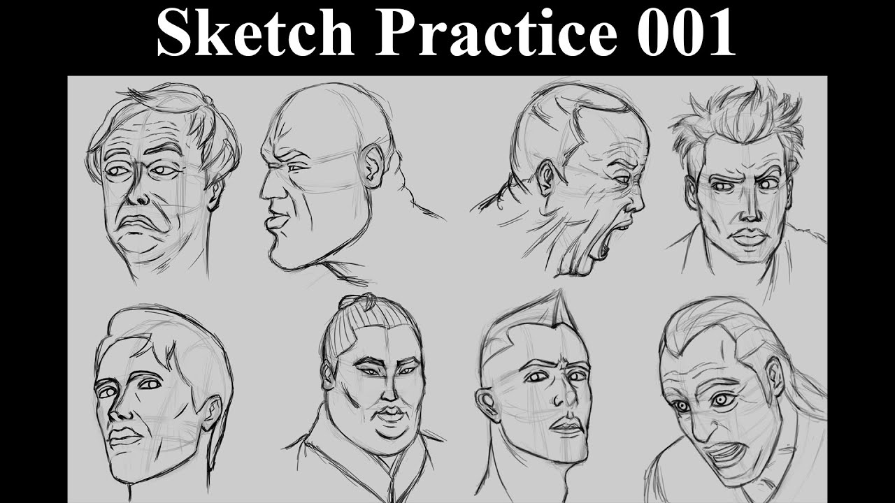 Sketch Practice 001 - YouTube