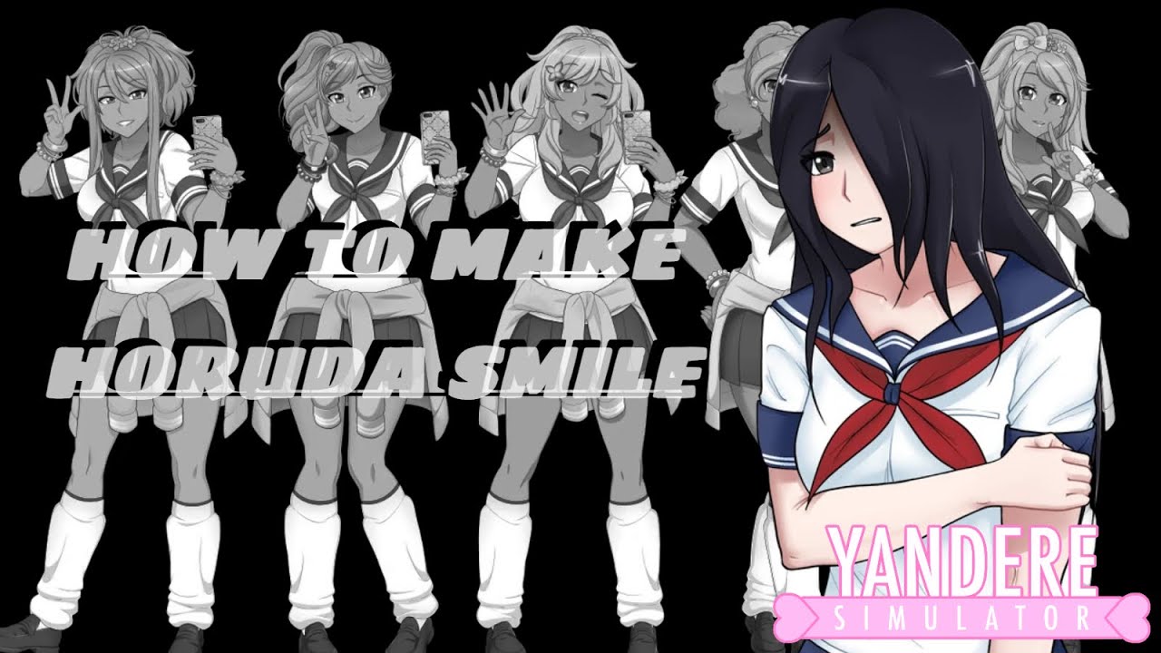 How to make Horuda Puresu in Yandere Simulator smile! - YouTube