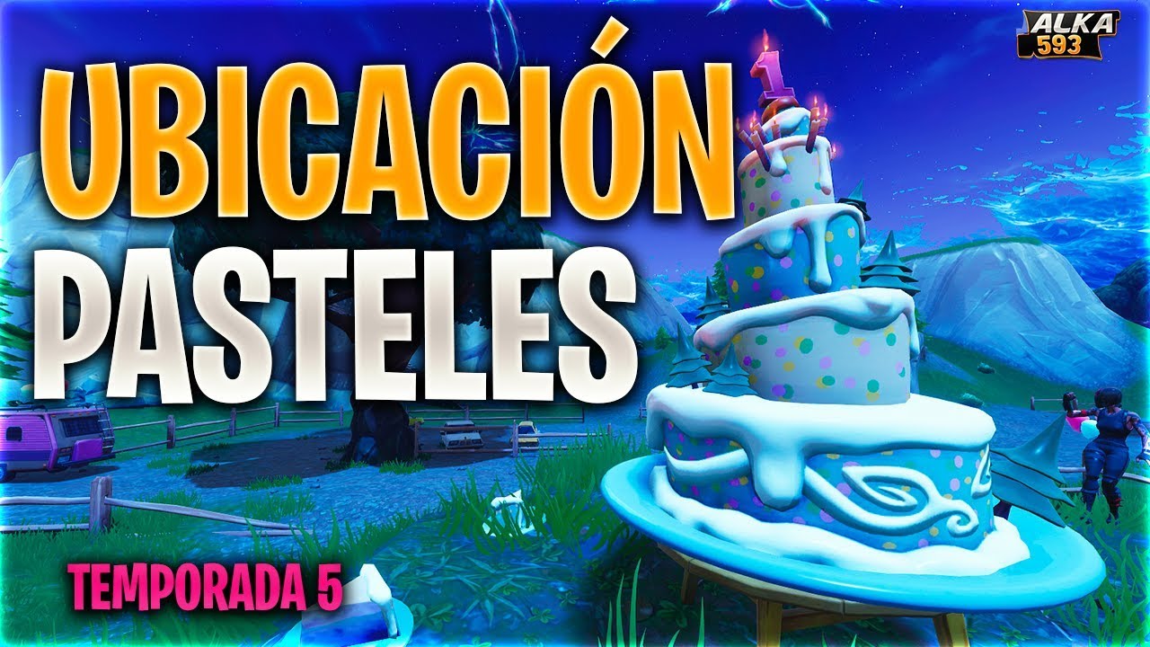 BAILA FRENTE A VARIOS PASTELES DE CUMPLEAÑOS FORTNITE - DESAFÍO ...