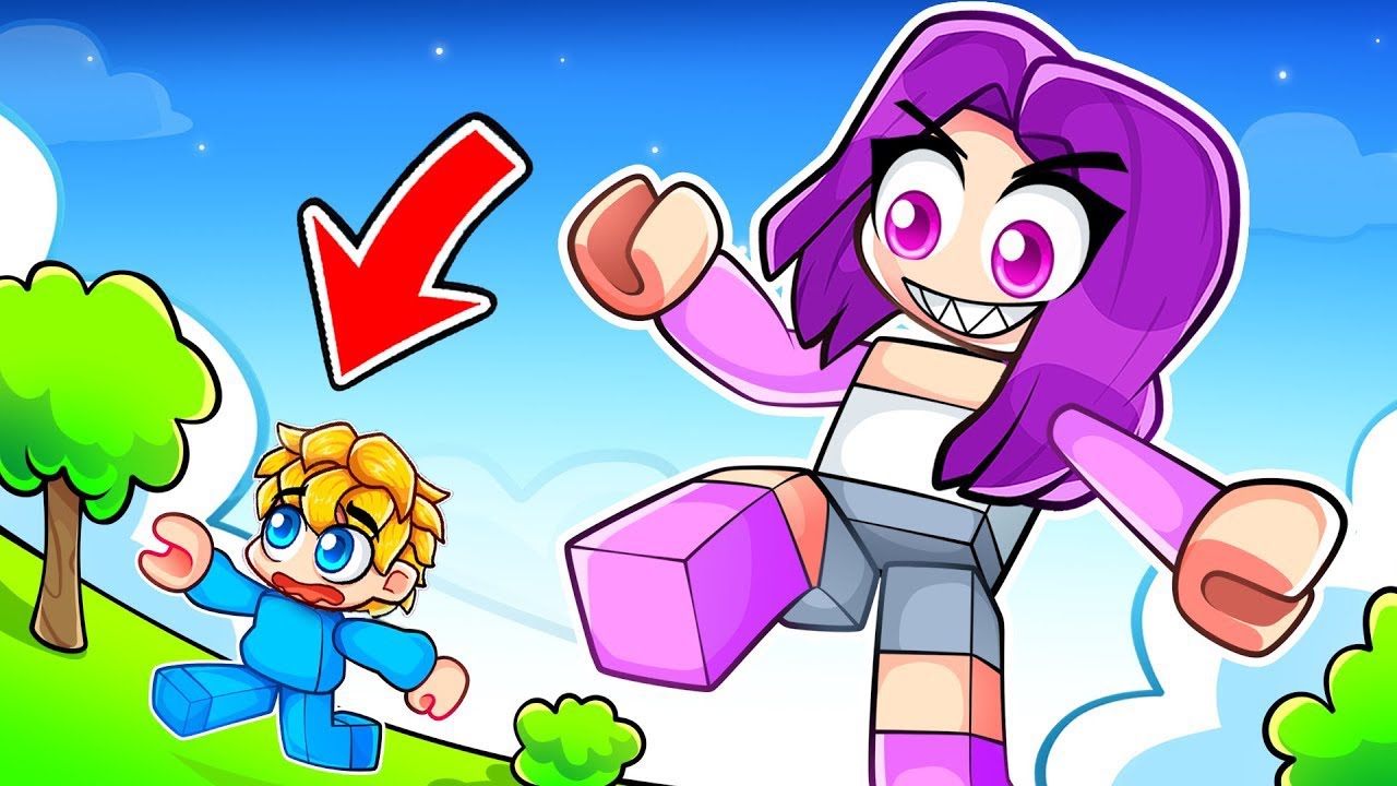 WINZIG vs RIESIG Hide & Seek in Roblox! - YouTube