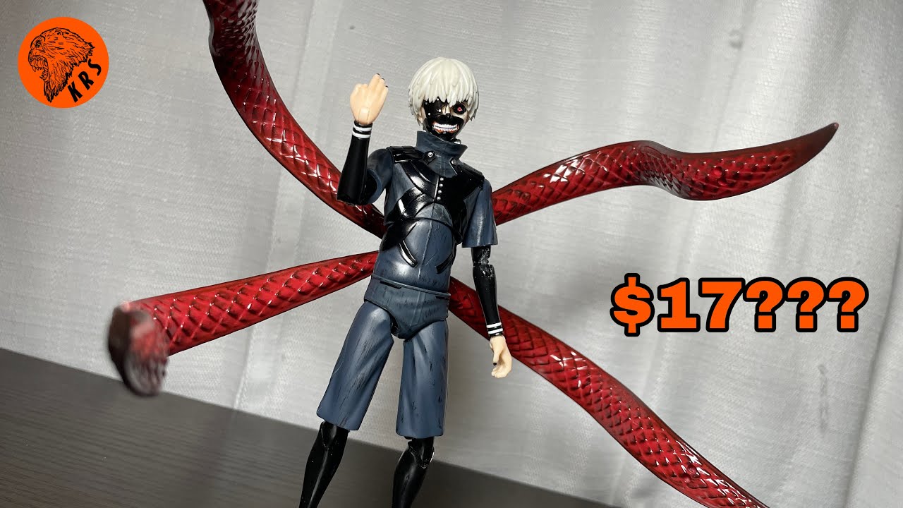 Tokyo Ghoul Ken Kaneki Jazwares Total Anime Toy Review - YouTube