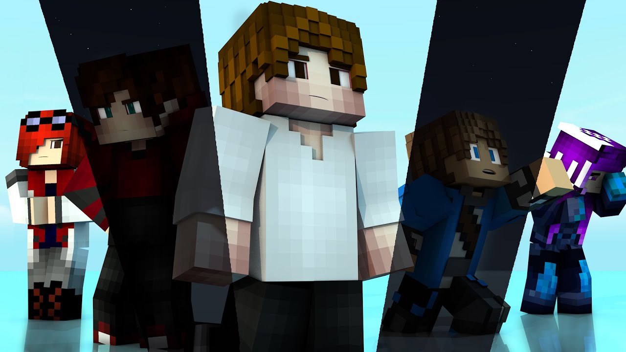 "Falling" - A Minecraft Music Video Collab - YouTube